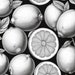 25 Printable Gray Scale Coloring Pages Fruit Adult Coloring Pages - Etsy