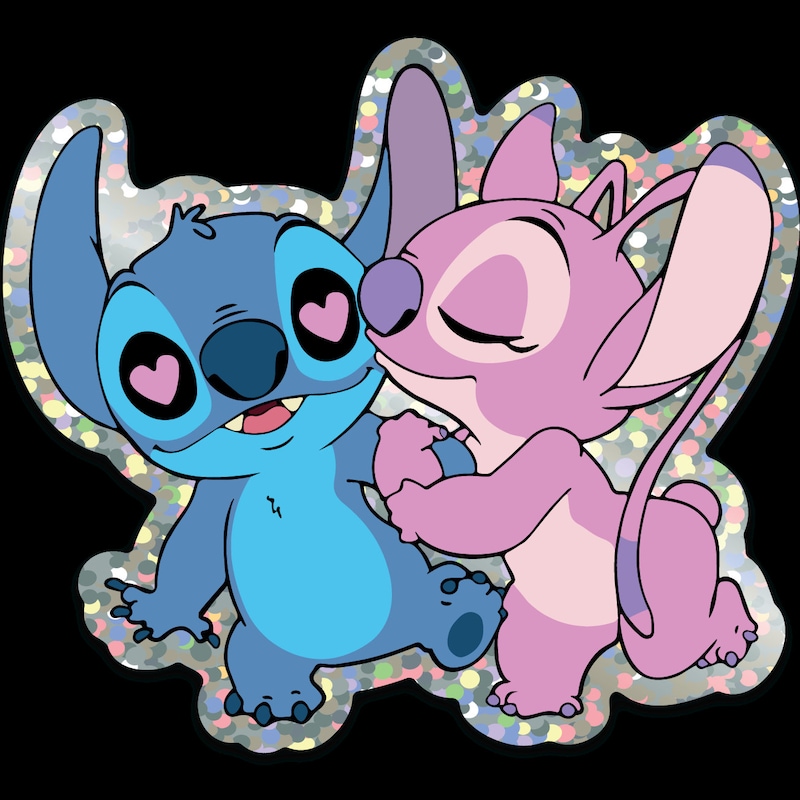 Stitch custom name stickers - Etsy México
