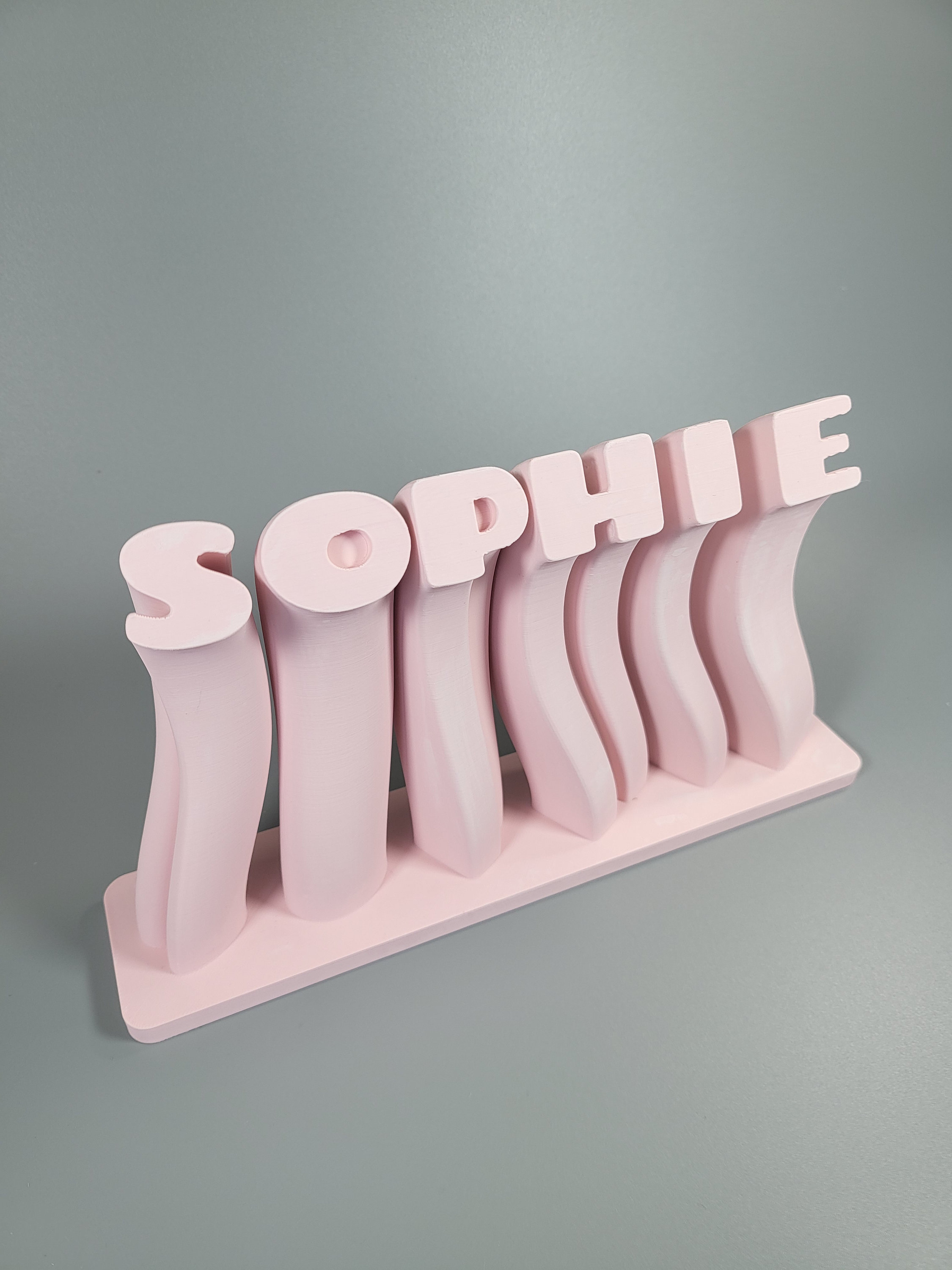 Pink Customisable Decorative Word Sign - Etsy