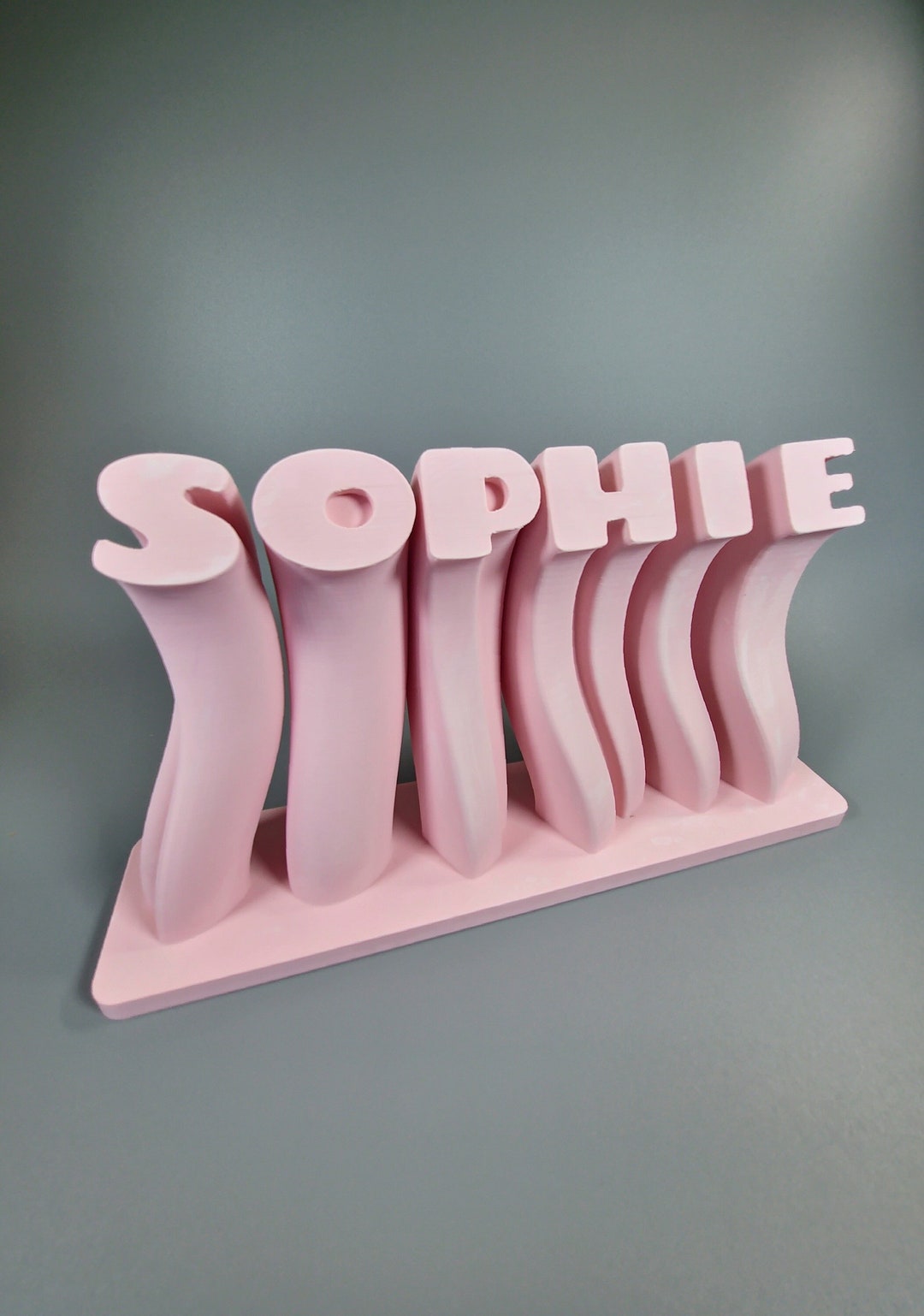 Pink Customisable Decorative Word Sign - Etsy