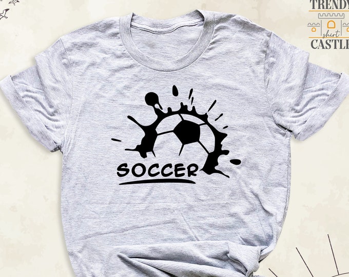 Retro Soccer T-shirt, Soccer Fan Shirt, Soccer Player Sweatshirt ...