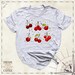 Summer Holiday Cherry Shirt, Fruit Lover Gift Tees, Hawaiian Beach ...