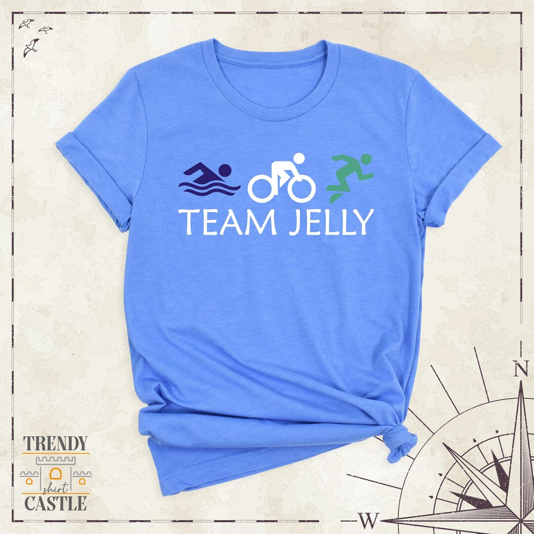 Triathlon Shirt, Custom Team Name Tee, Swimming Biking Running Shirt ...