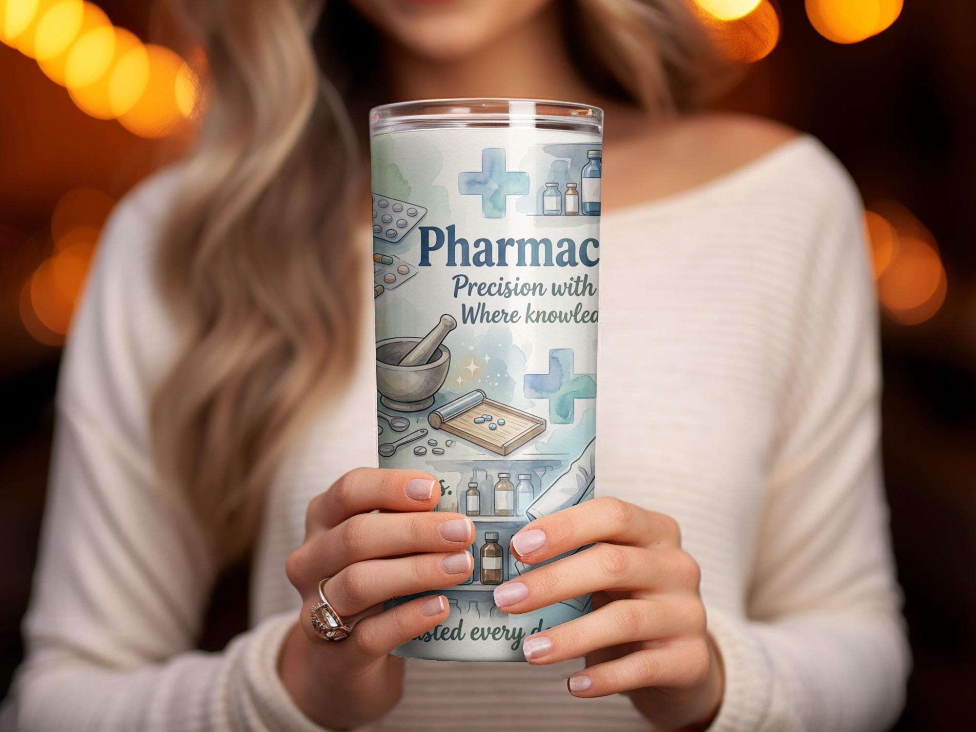Pharmacist Life Digital Download, Watercolor Pharmacy Art, Straight and ...