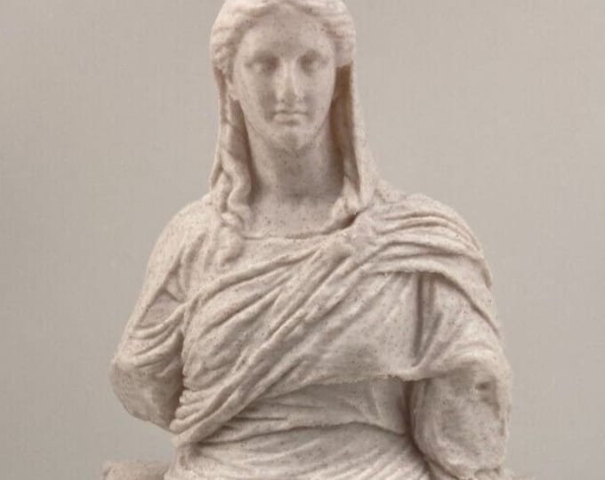 Greek Sculpture Demeter of Knidos 7.9 Inch/200 Mm, Museum Reproduction ...