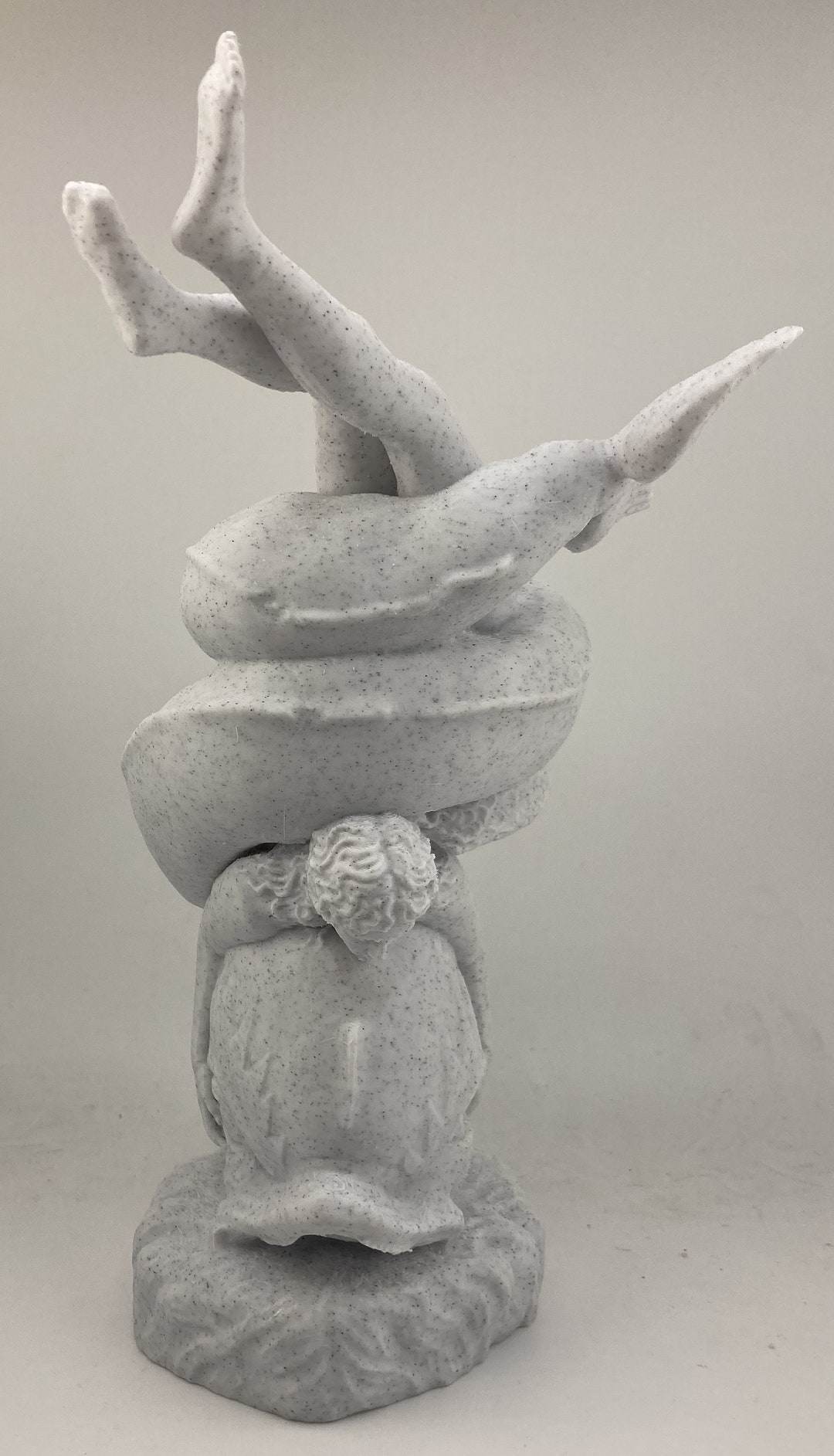 Roman Sculpture Eros Riding a Dolphin 9.8 Inch/250 Mm, Museum ...