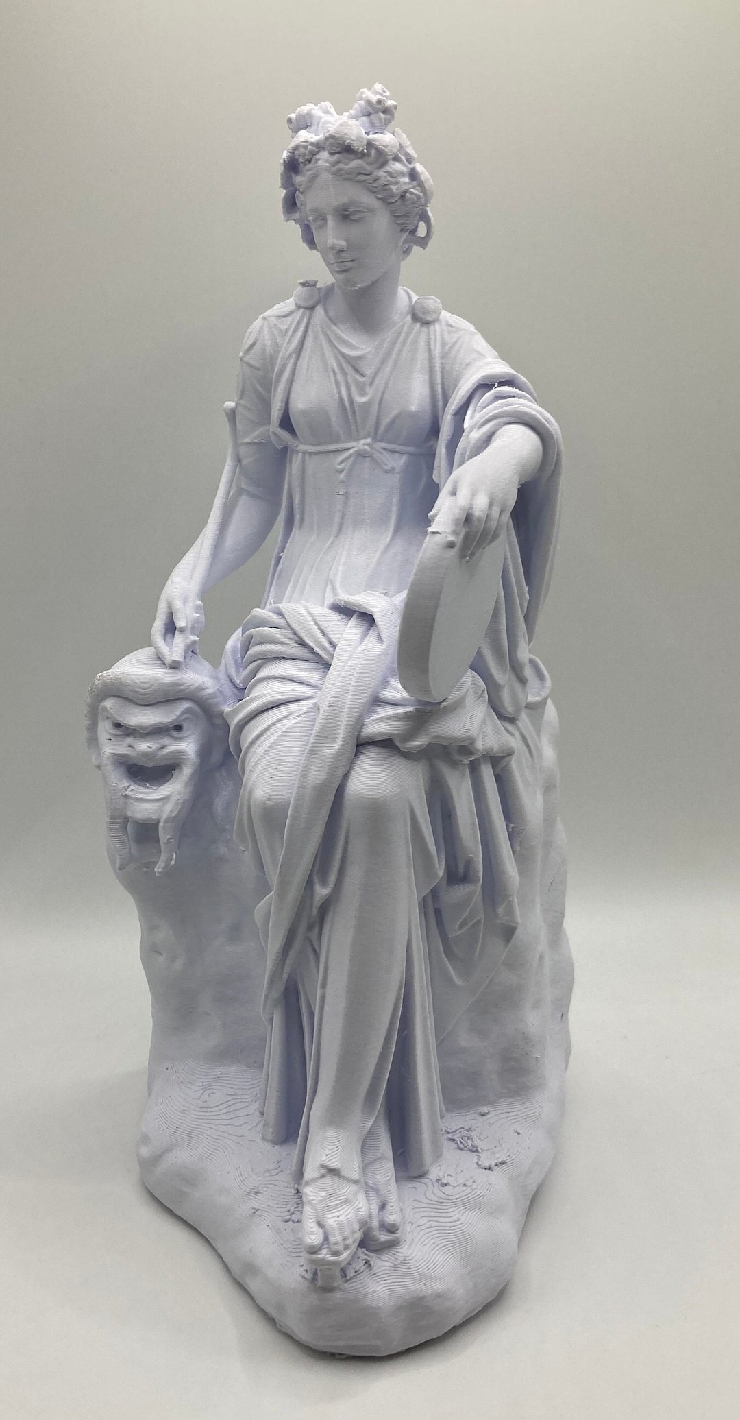 Greek Sculpture Muse Thalia 7.9 Inch/200 Mm, Museum Reproduction - Etsy