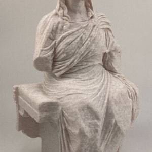 Greek Sculpture Demeter of Knidos 7.9 Inch/200 Mm, Museum Reproduction ...