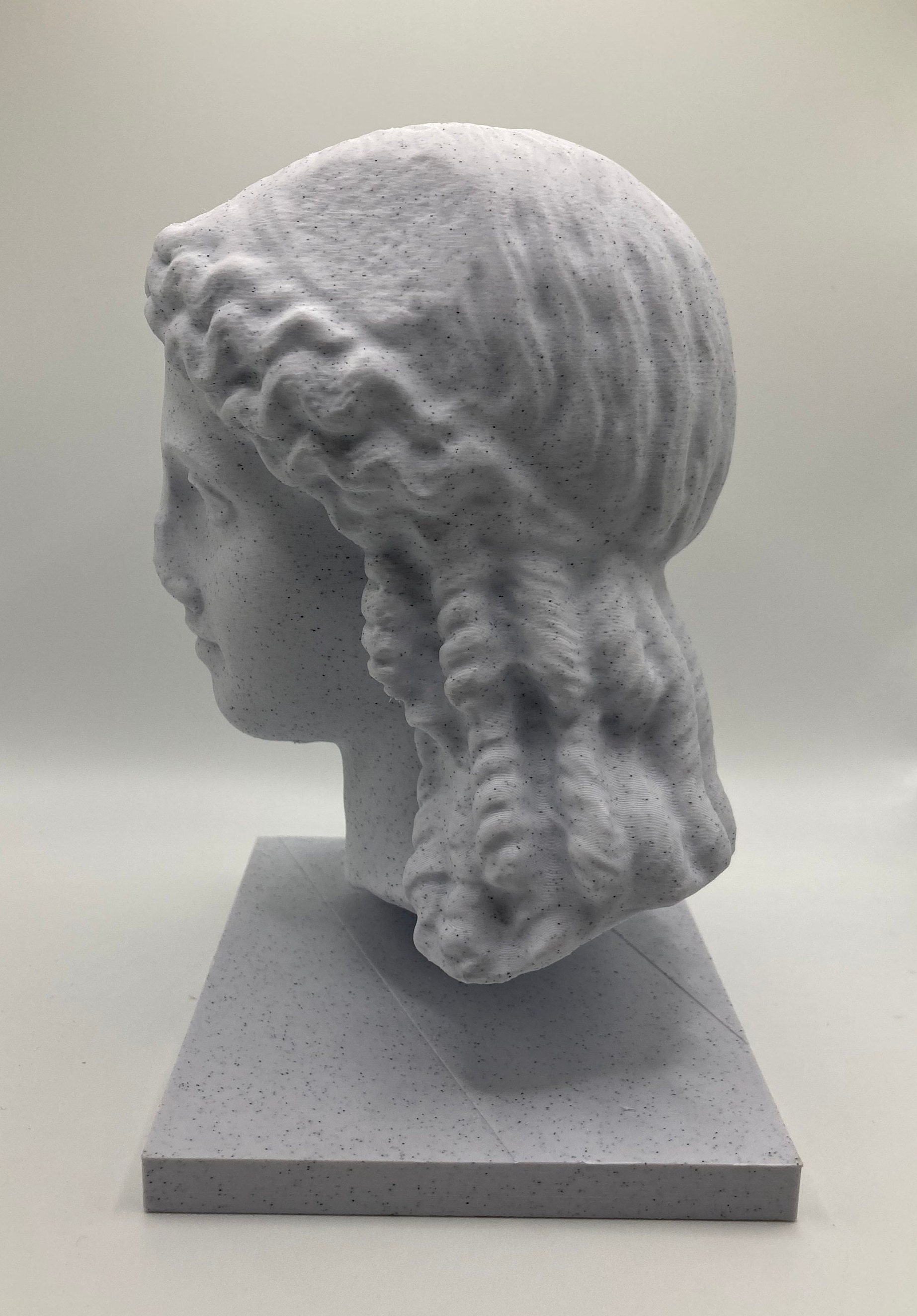 Greek Sculpture Head of Isis 7.3 Inch/185 Mm, Museum Reproduction - Etsy