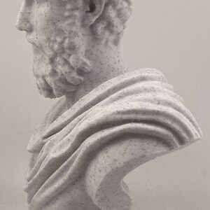 Roman Sculpture Lucius Aulus Verus 7.9 Inch/200 Mm, Museum Reproduction ...