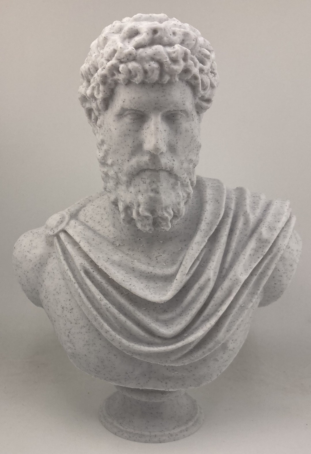 Roman Sculpture Lucius Aulus Verus 7.9 Inch/200 Mm, Museum Reproduction ...