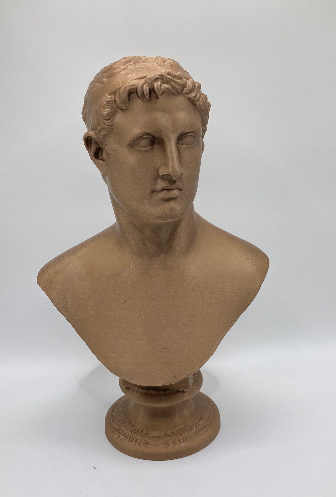 Greek Sculpture Ptolemy From Herculaneum 7.9 Inch/200 Mm, Museum ...
