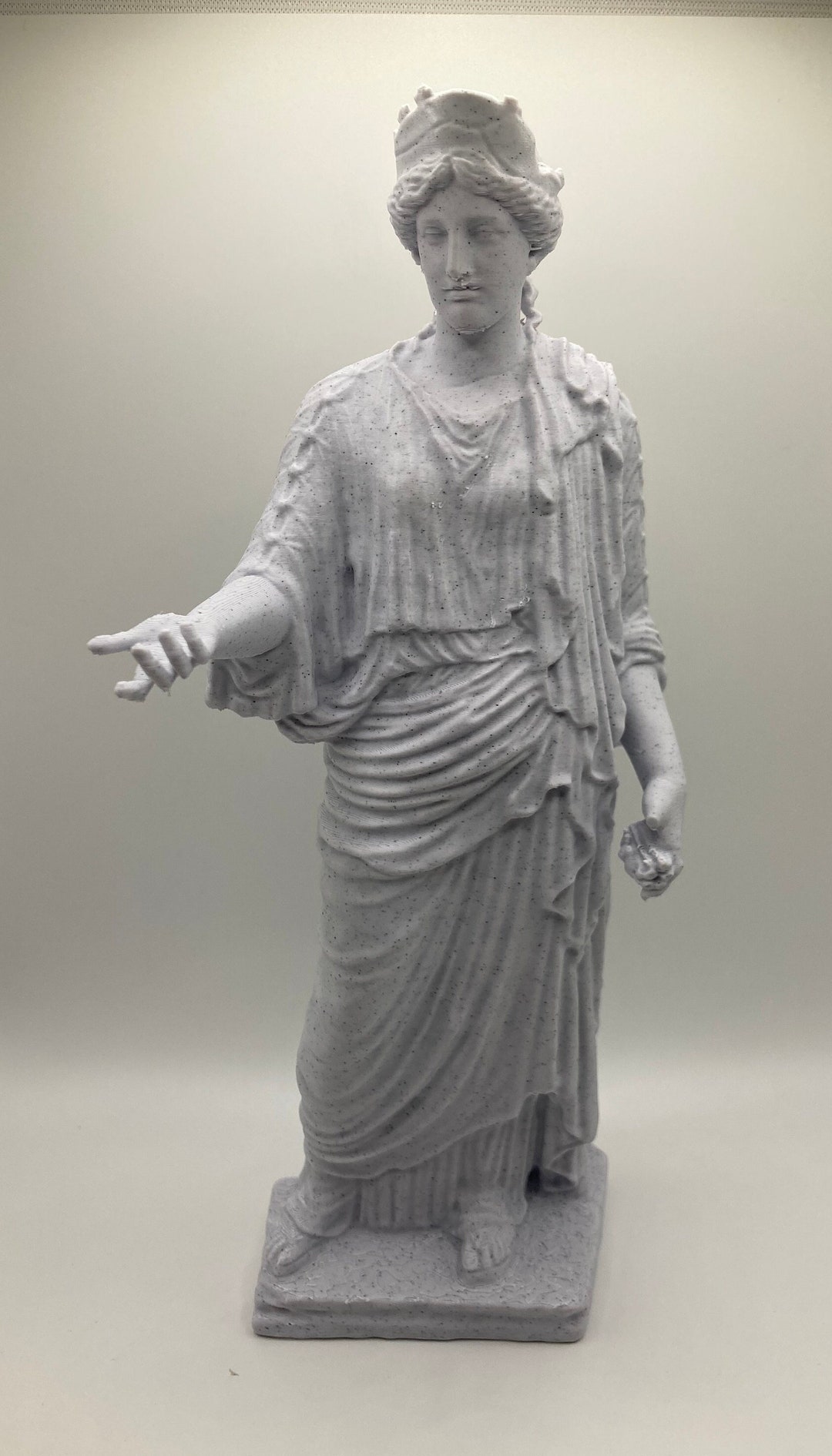 Roman Sculpture of a Goddess 9.8 Inch/250 Mm, Museum Reproduction - Etsy