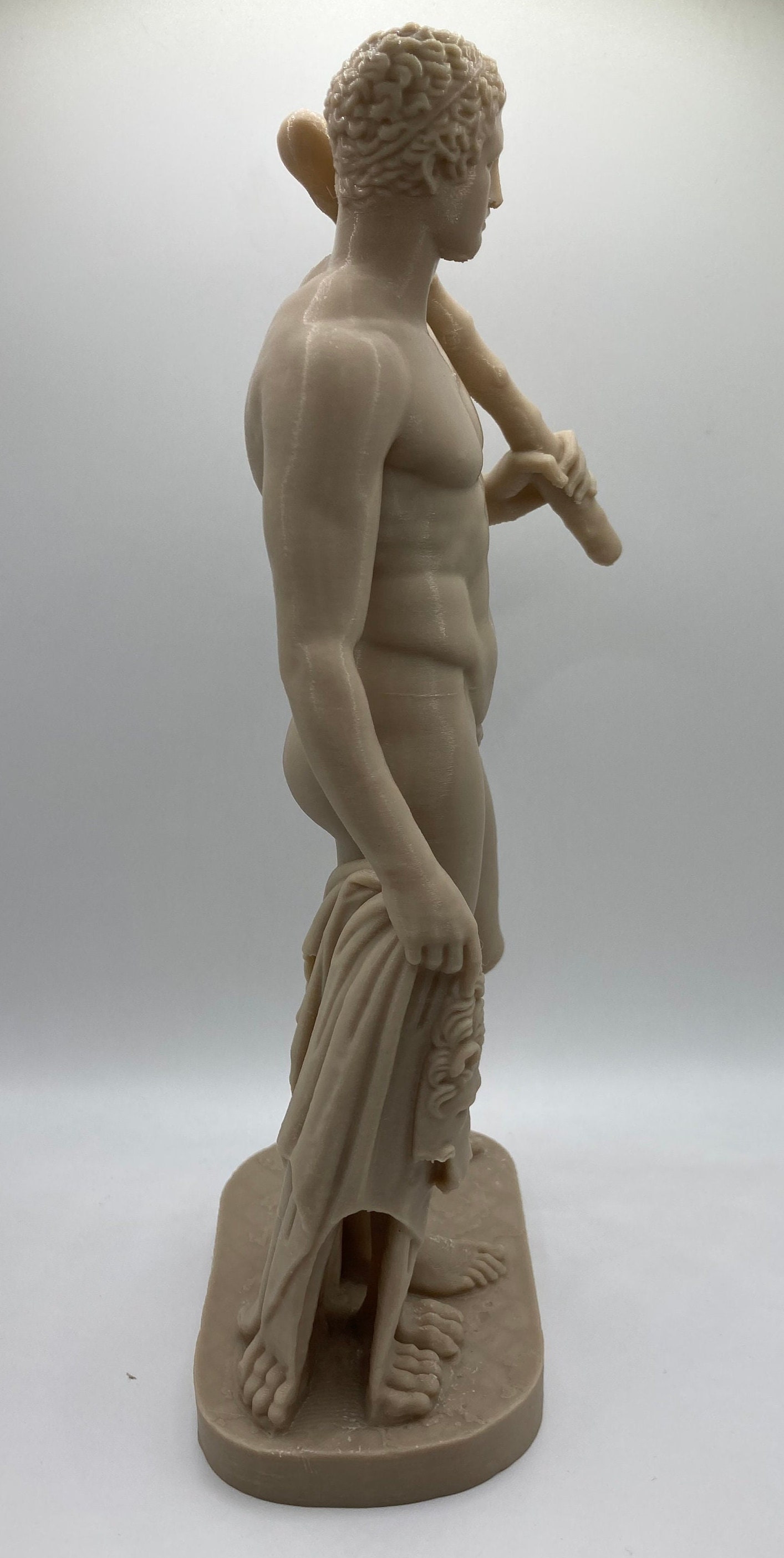 Greek Sculpture Heracles 9.8 Inch/250 Mm, Museum Reproduction - Etsy