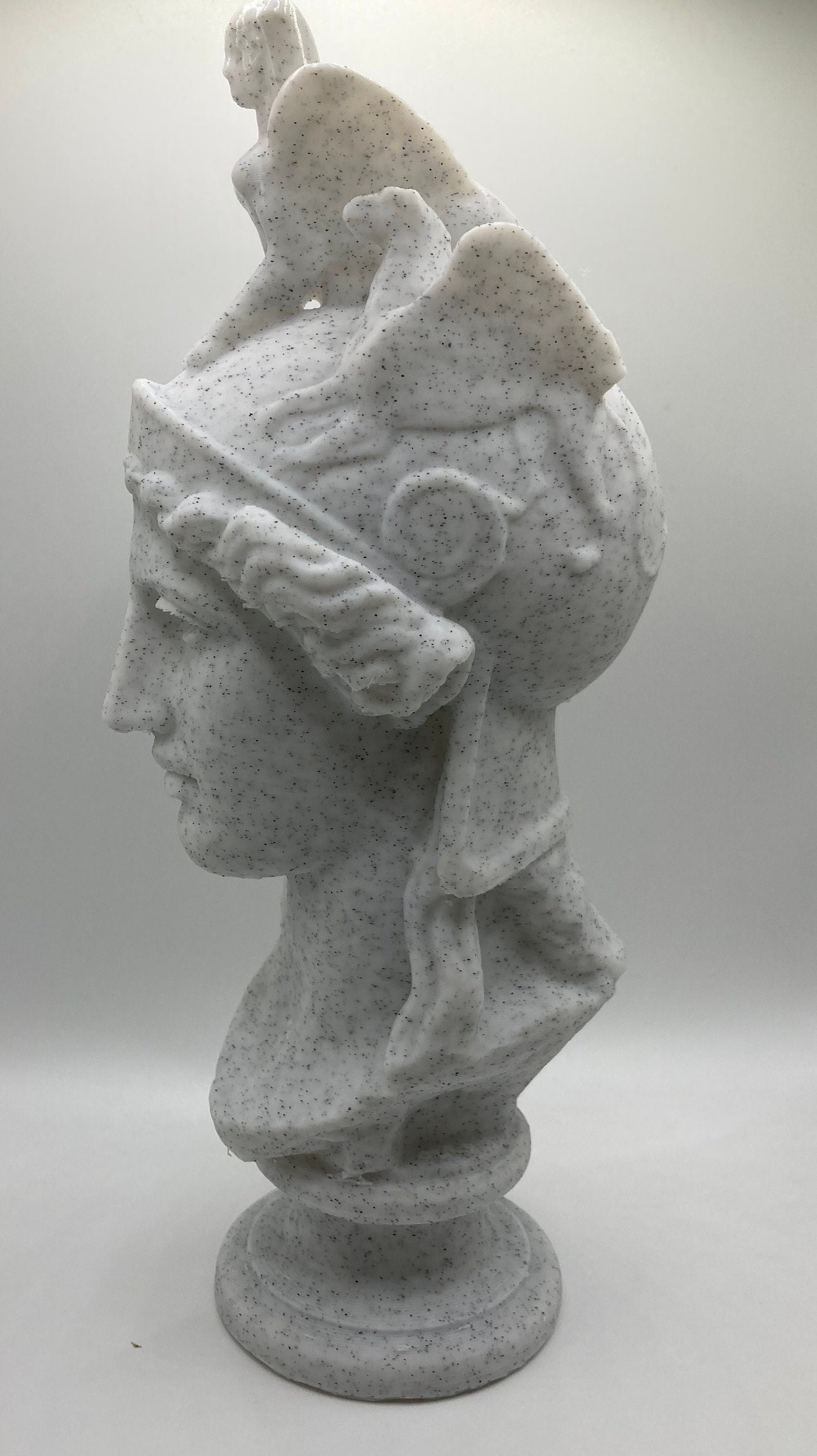 Greek Sculpture Head of the Hope Athena 8.6 Inch/225 Mm, Museum ...