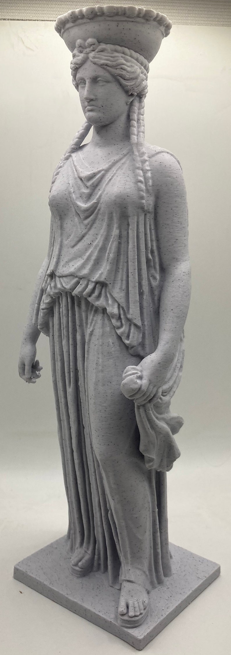 Greek Sculpture Caryatid From the Erechtheion 9.8 Inch/250 Mm, Museum ...