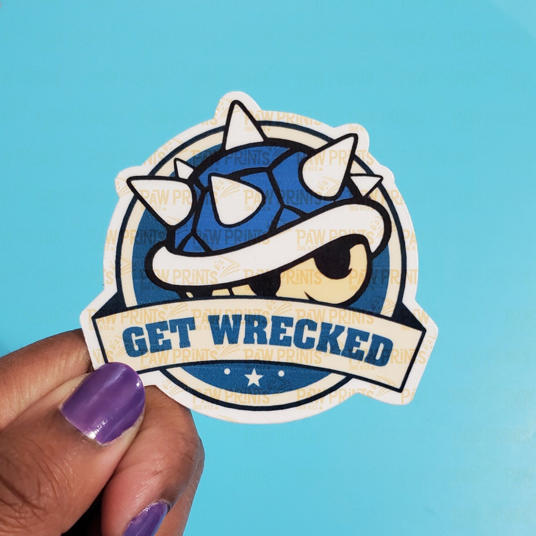 Blue Shell Insult Stickers - Etsy