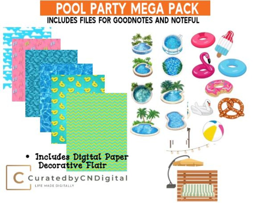 Pool Party Mega Pack - Etsy