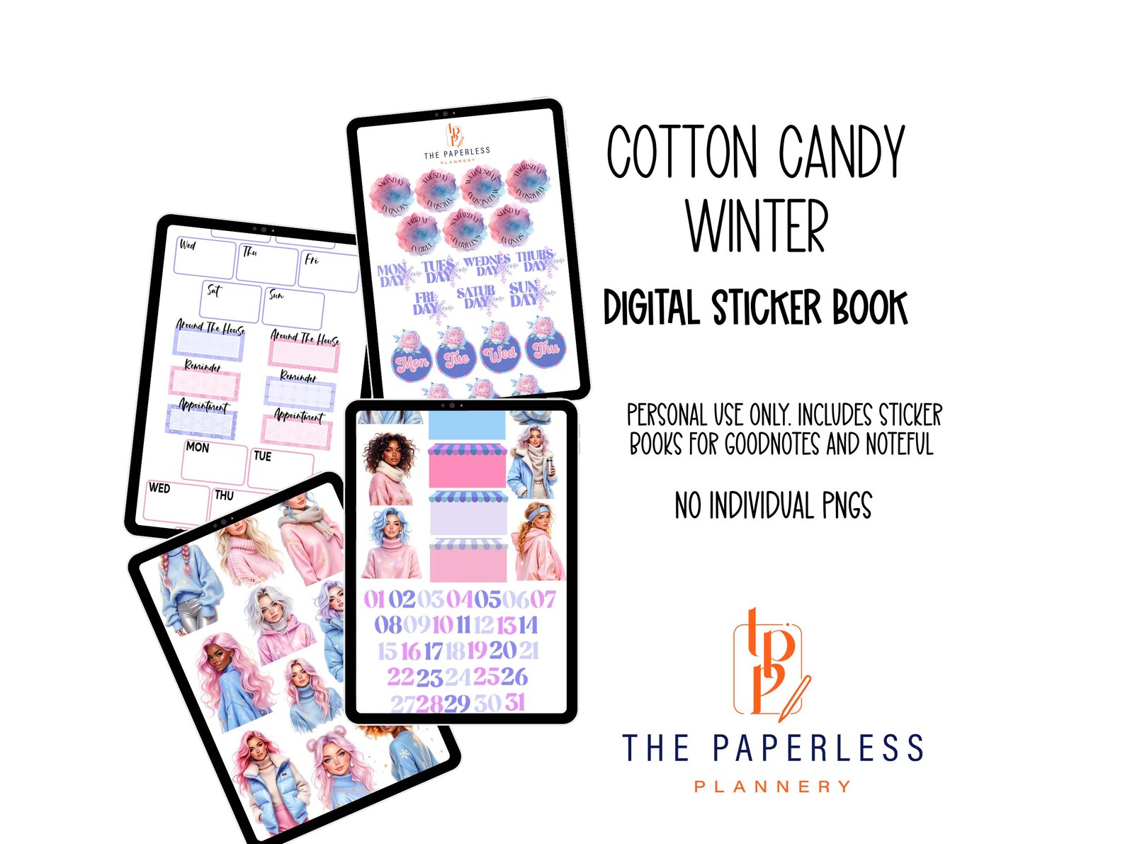 Cotton Candy Winter - Etsy