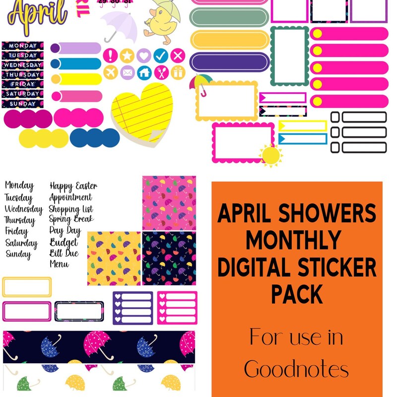 Digital Stickers - Etsy