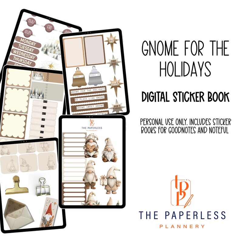 Gnome Planner - Etsy