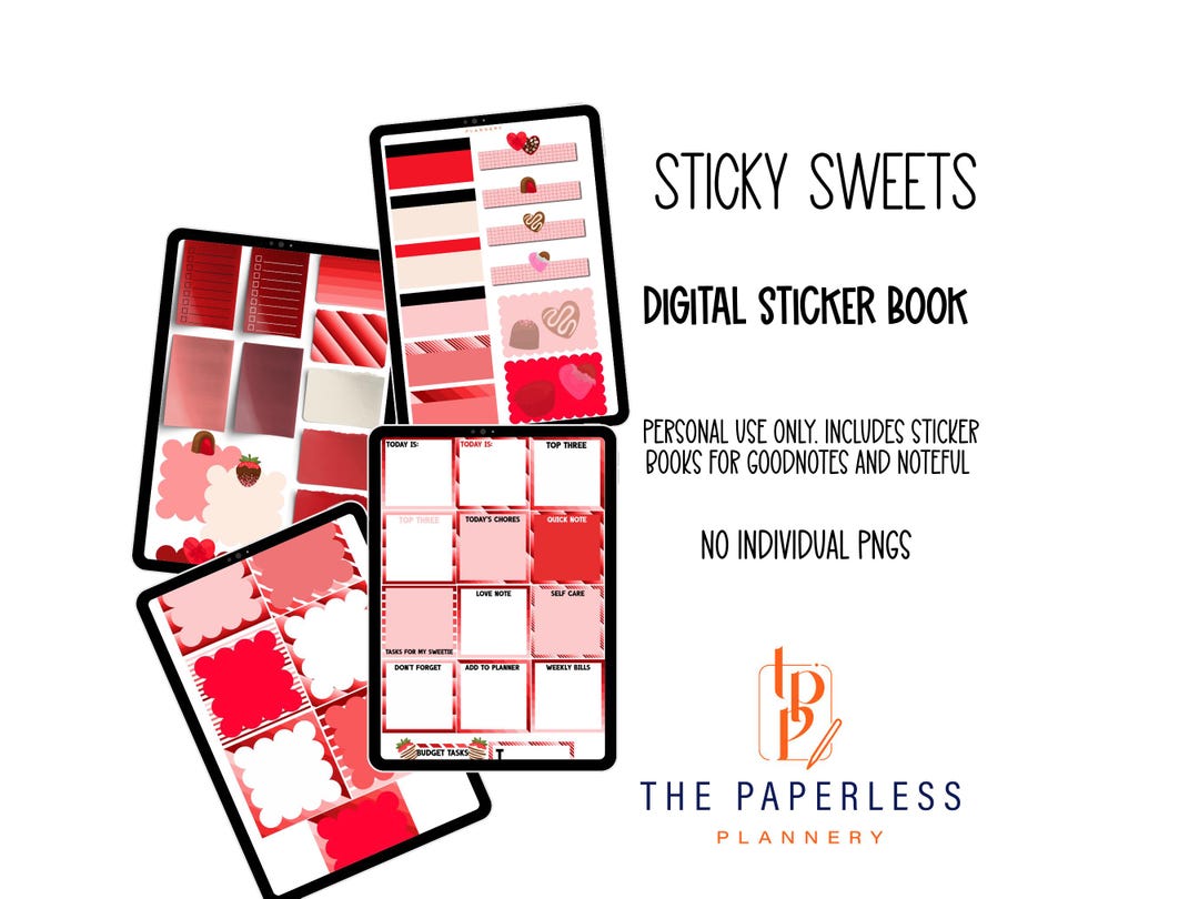 Sticky Sweets (digital Sticky Notes) - Etsy