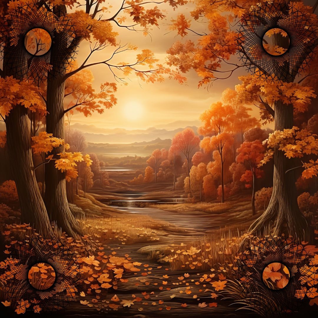 Fall Background Studio Backdrop Digital Overlay Photography Backdrops ...