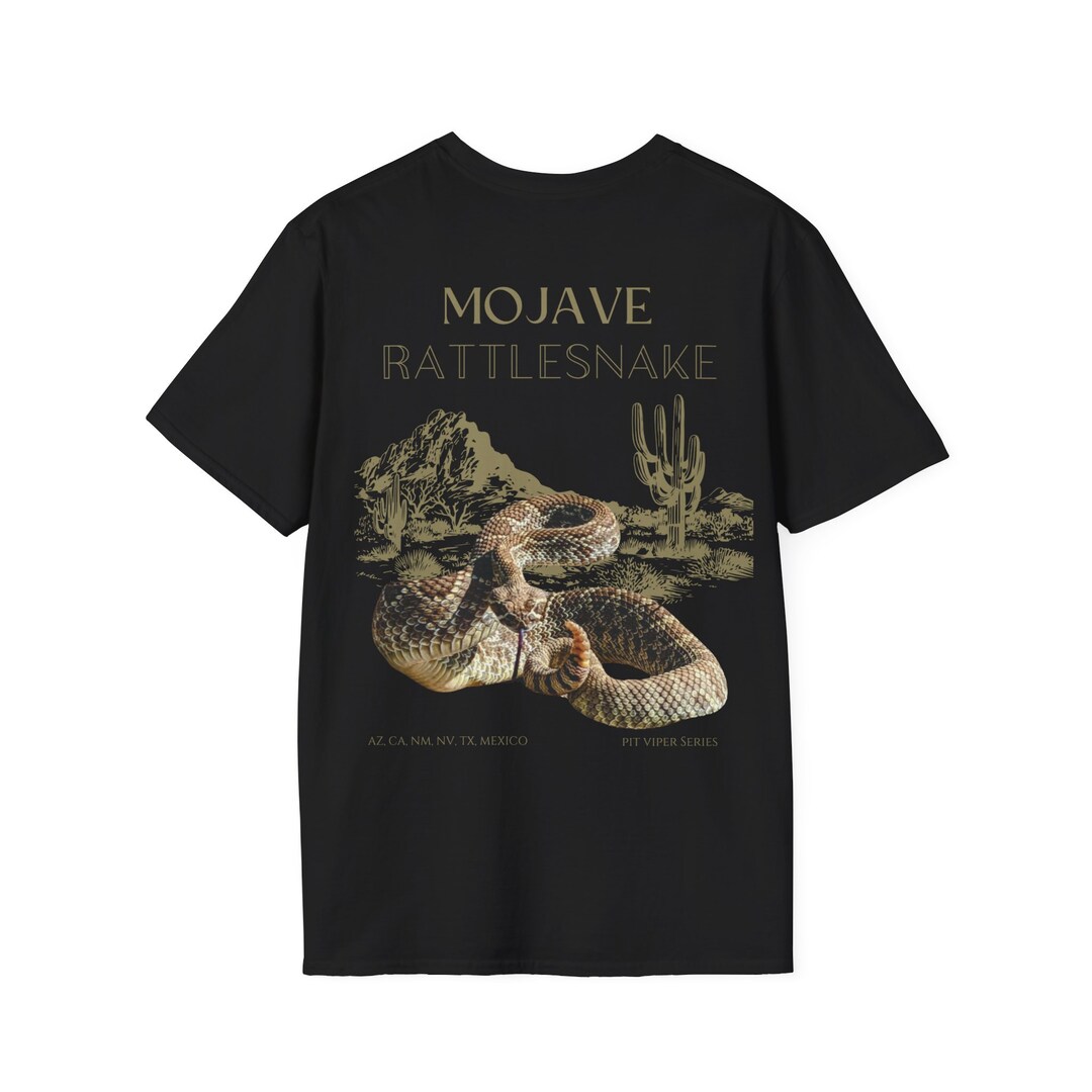Rattlesnake Shirt, Mojave Rattlesnake Shirt, Wildlife Shirt, Unisex T ...