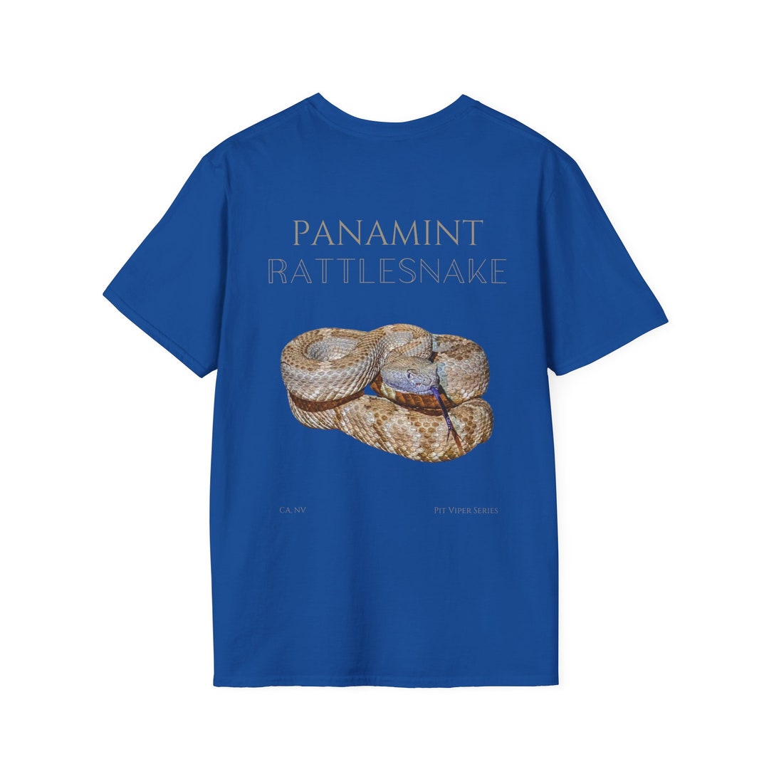 Rattlesnake Shirt, Panamint Rattlesnake Shirt, Wildlife Shirt, Unisex T ...