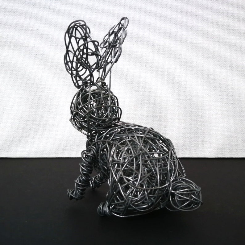 Wire Bunnys, Wire Bunny Art Sculptures, African Wire Art, Wire Art ...
