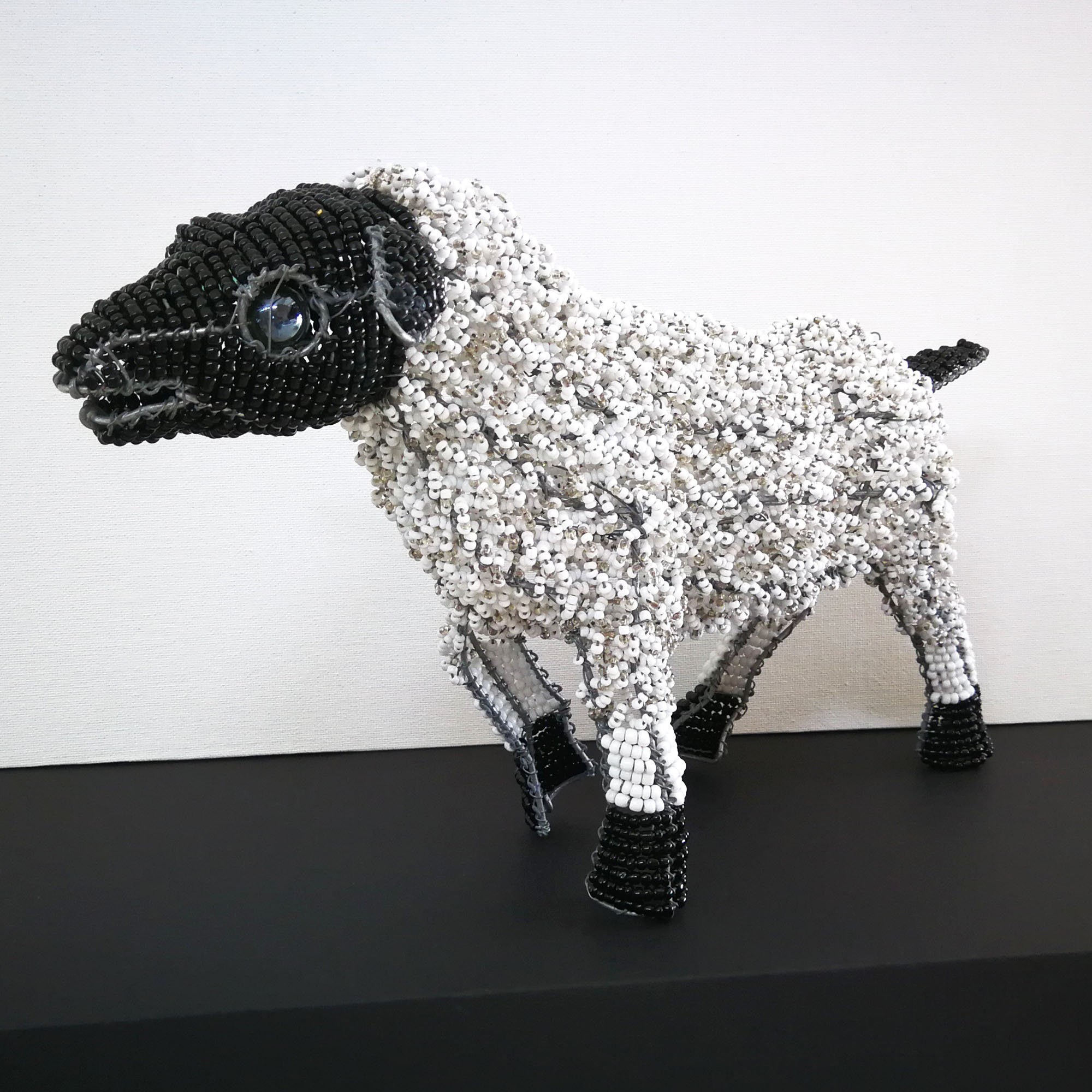 Bead Wire Sheep, Sheep Bead Wire Art, African Wire Art, Wire Sculpture ...