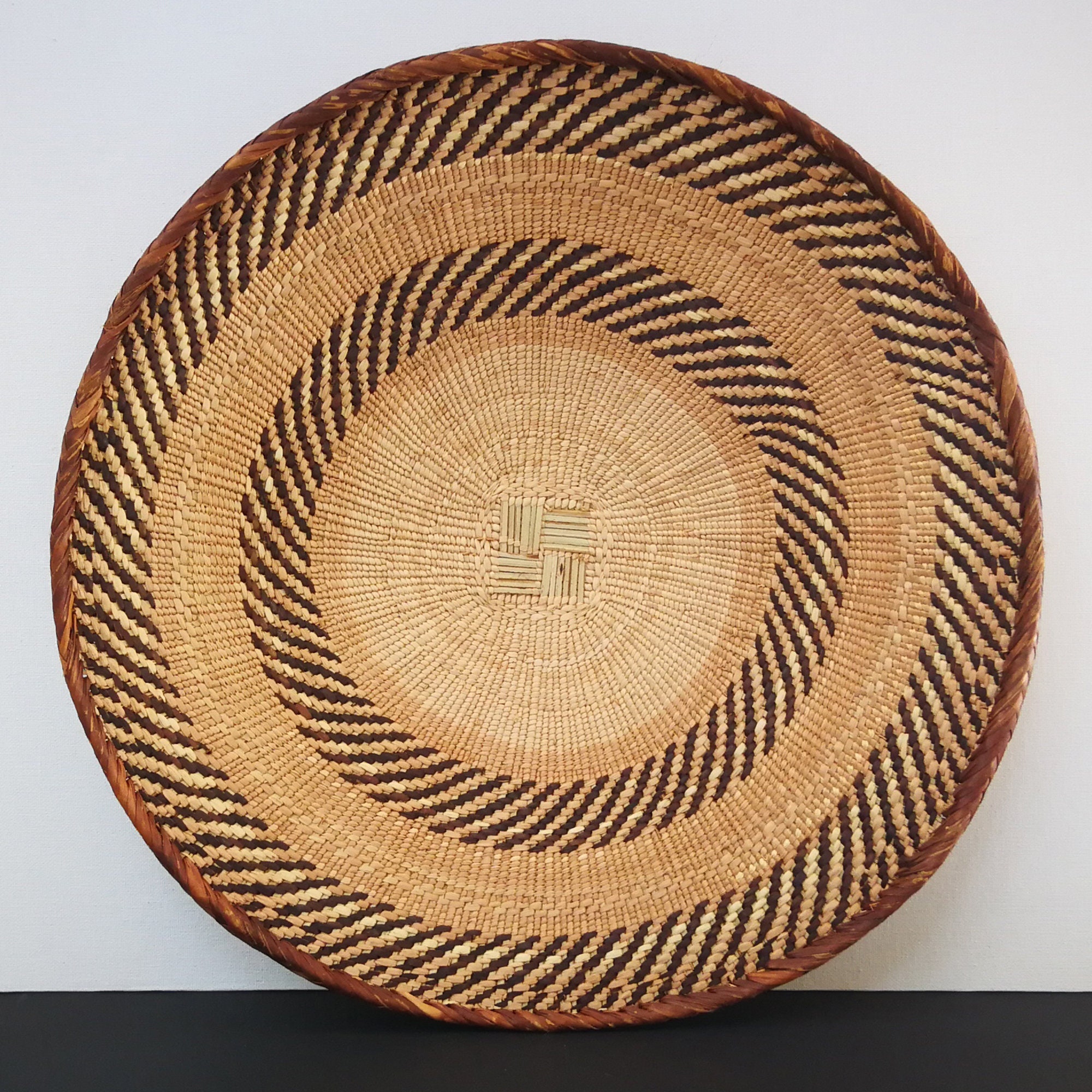 African Wall Baskets - Decorative Wall Basket, Woven Wall Basket ...