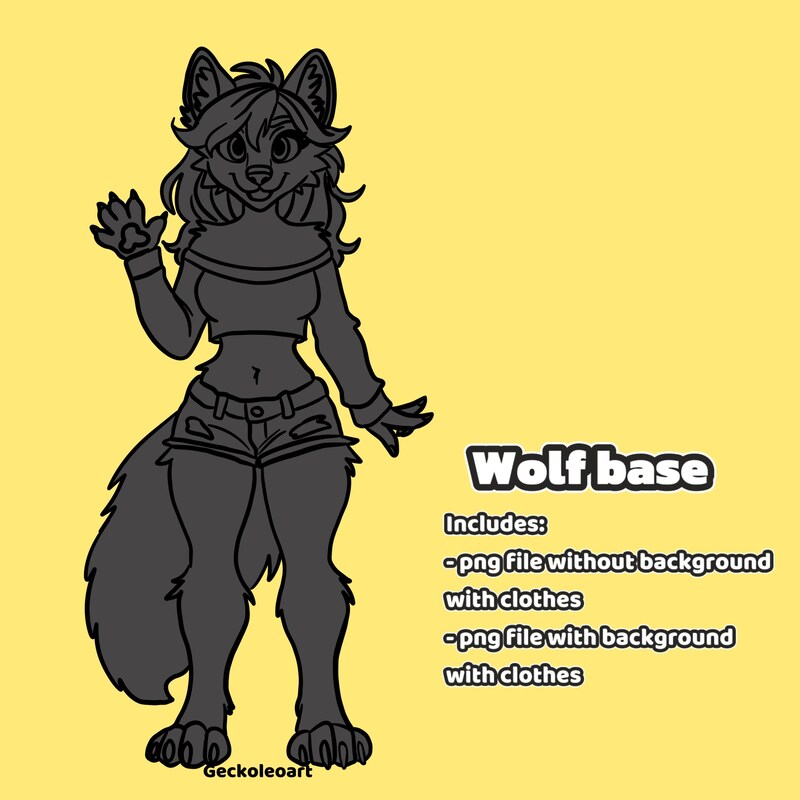 Female Furry Art - Etsy