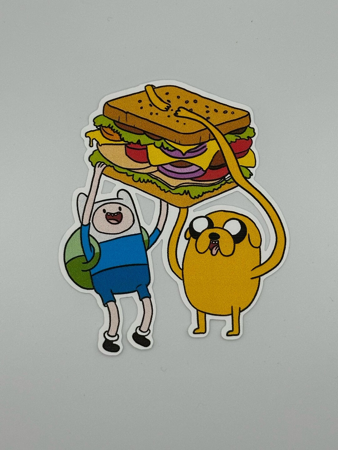 Finn and Jake Sticker - Etsy