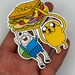 Finn and Jake Sticker - Etsy