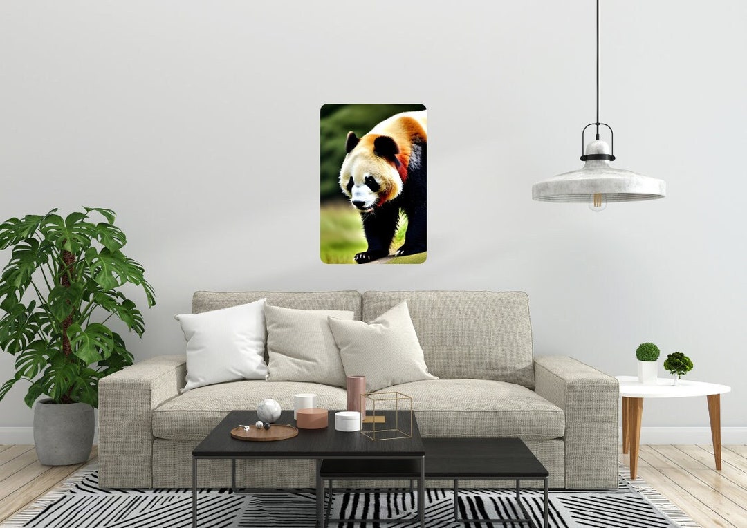 Digital Wall Art Giant Panda Picture - Etsy