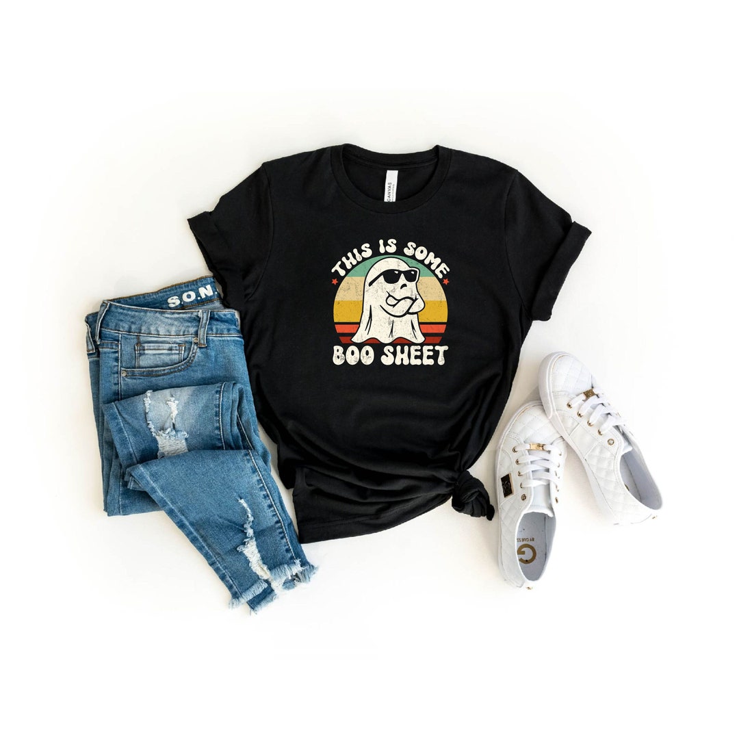 This is Some Boo Sheet, Cute Ghost Tshirt, Halloween Shirt, Halloween ...