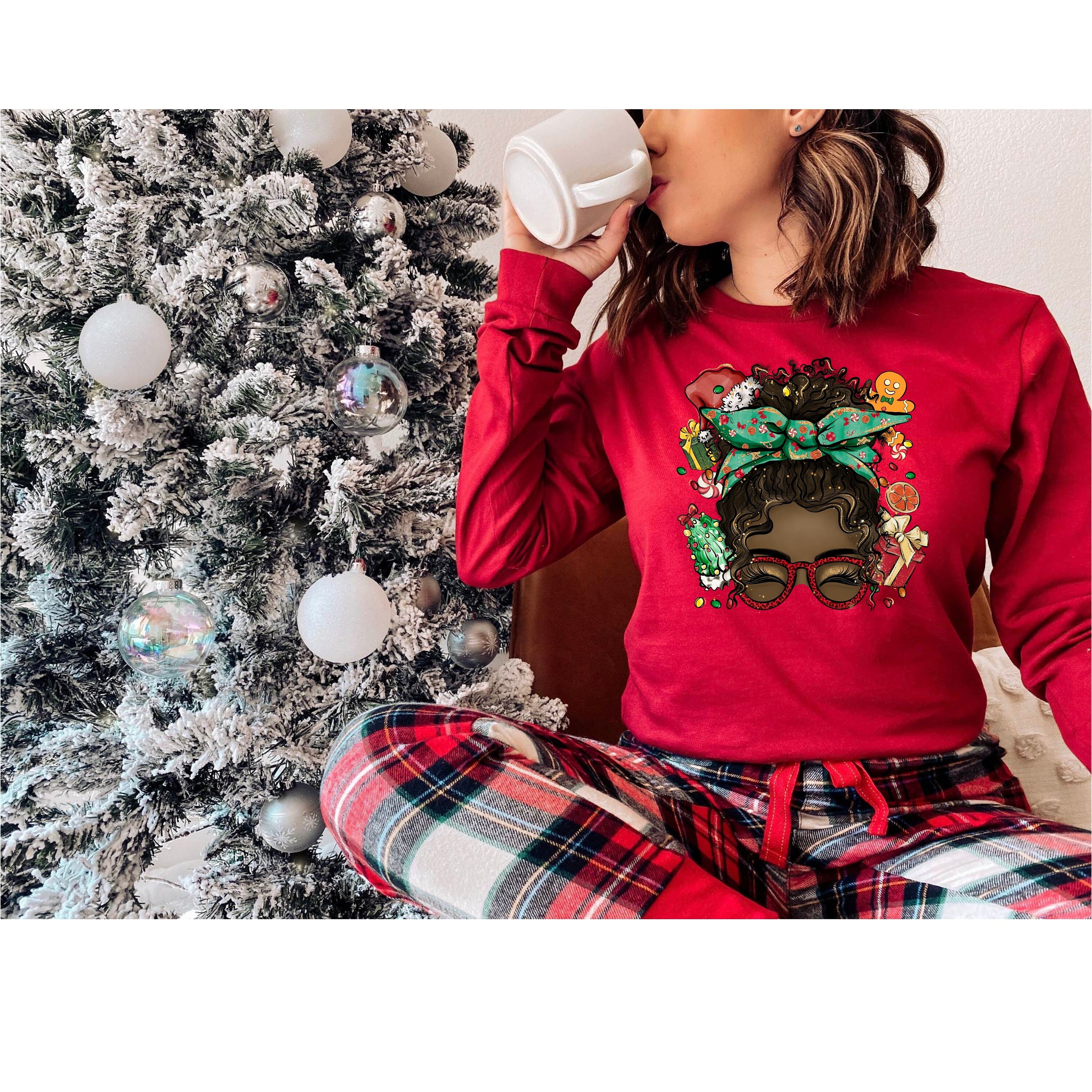 Black Christmas T-shirt, African American Christmas Shirt, Christmas ...