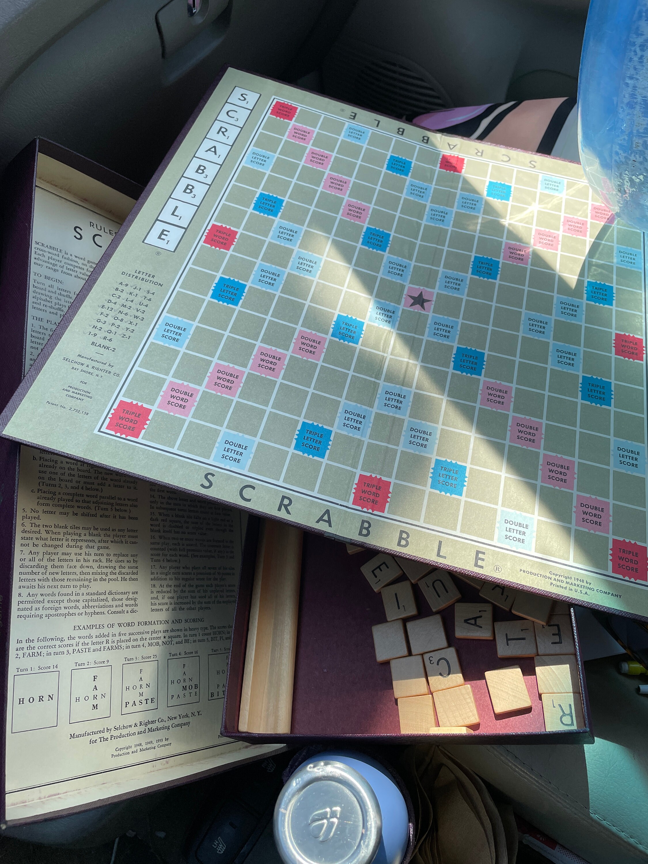 Personalized Scrabble Game Board - Etsy