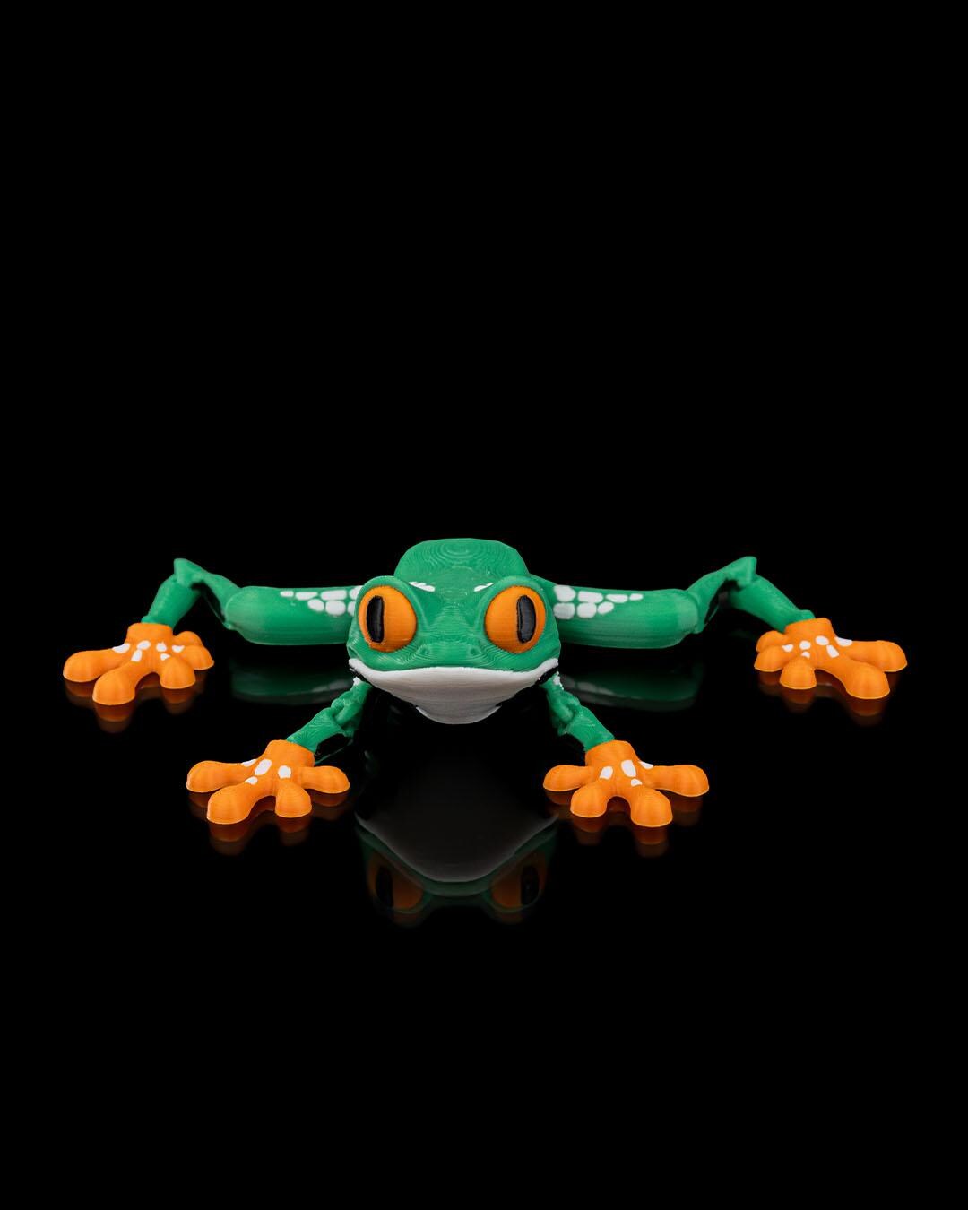 3d Printed Articulated Tree Frog - Etsy
