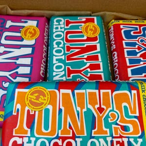 Tonys Chocolate Letterbox Hamper - Etsy