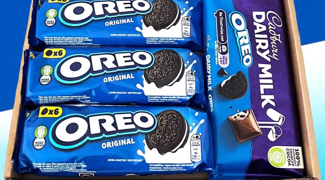 Cadbury Oreo Chocolate Gift Box – Letterbox Hamper for Birthdays, Thank ...