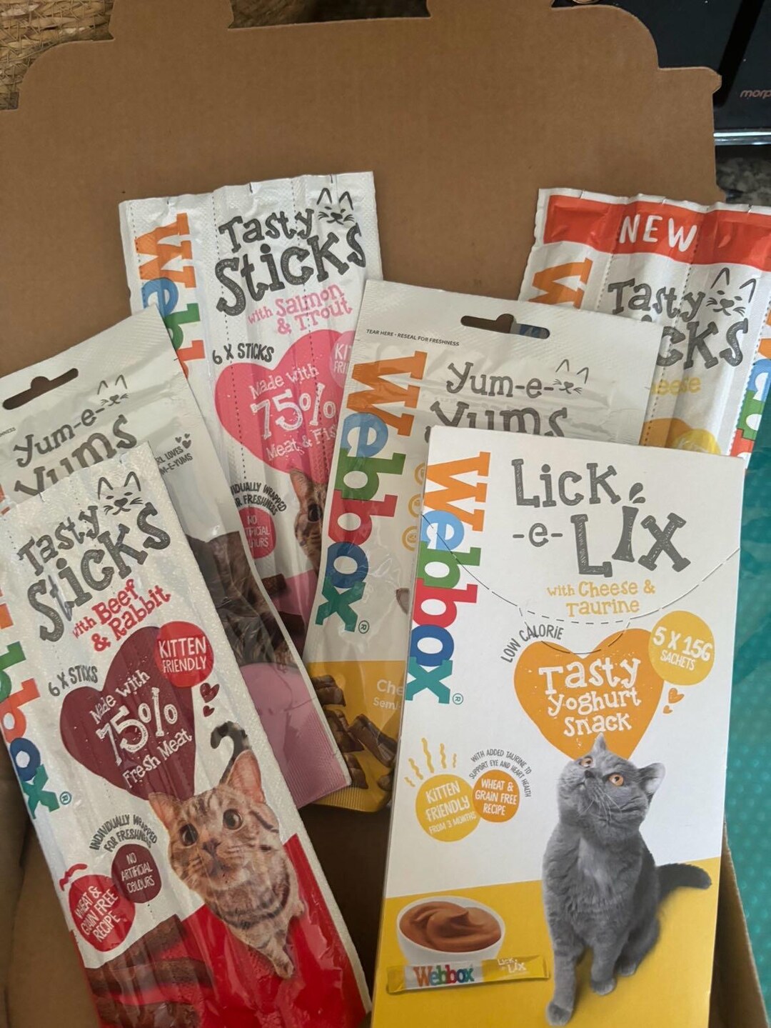 Luxury Cat Treat Hamper – Webbox Selection Box for Your Feline Friend ...