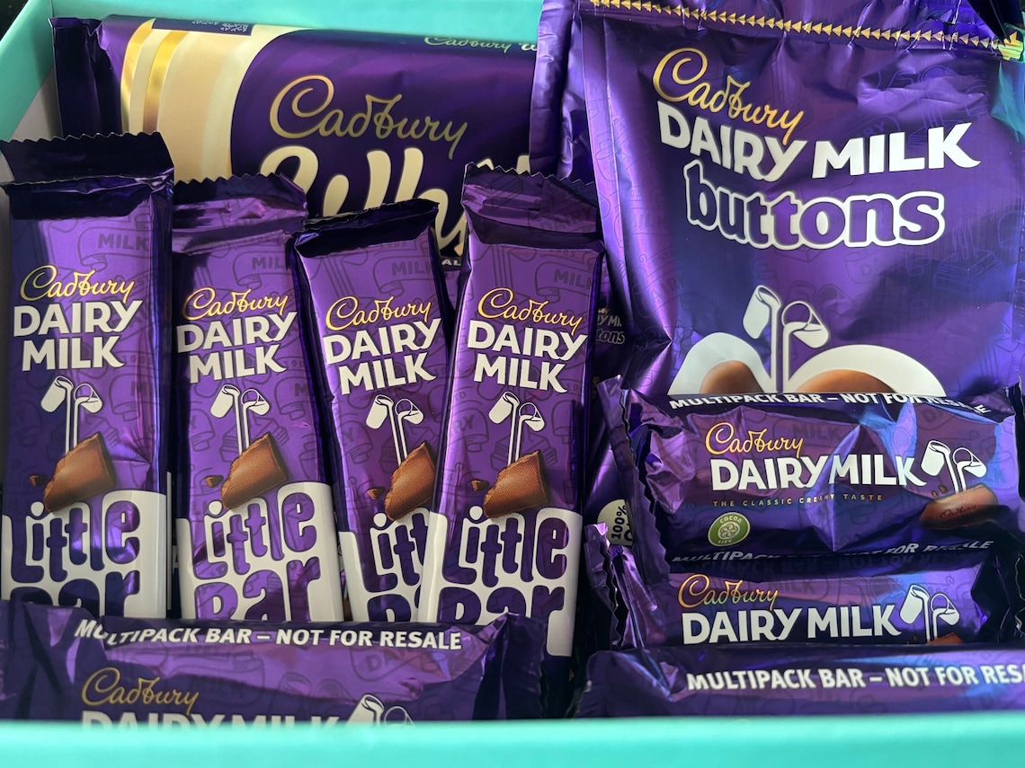 Cadbury Dairy Milk Chocolate Hamper Luxury Gift Box Birthday, Easter ...