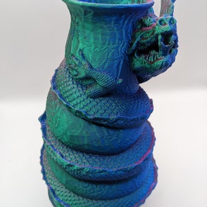 Dragon Wrapped Vase - Etsy