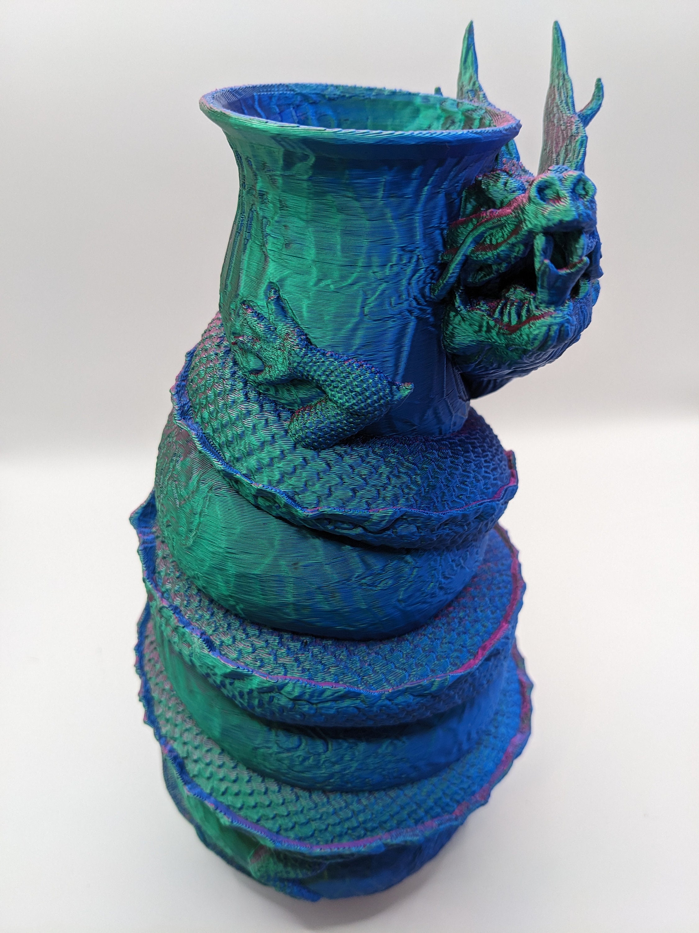 Dragon Wrapped Vase - Etsy
