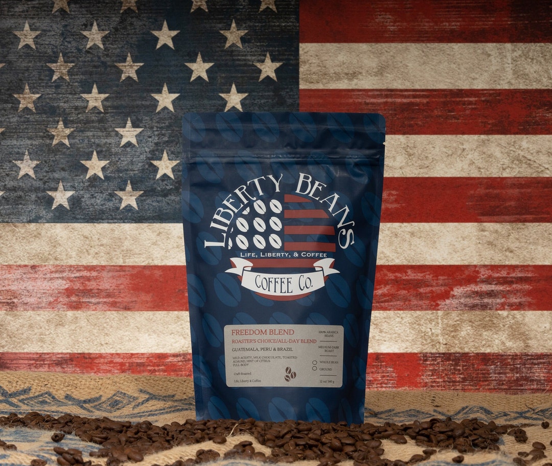 Freedom Blend, Liberty Beans Coffee Co, Freedom Coffee, Freedom Blend ...