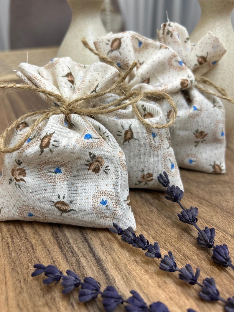 Lavender Sachets, Set of 10,bag for Lavender, Lavender Bags, Organic ...