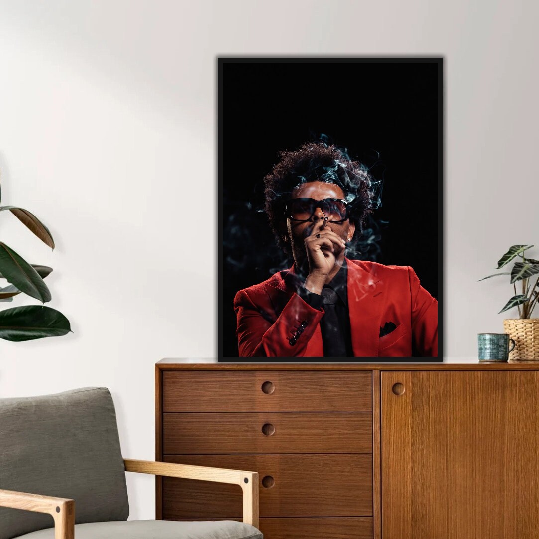 Weeknds Painting of Weeknds Weeknd The Weekend Poster Music venduto da ...