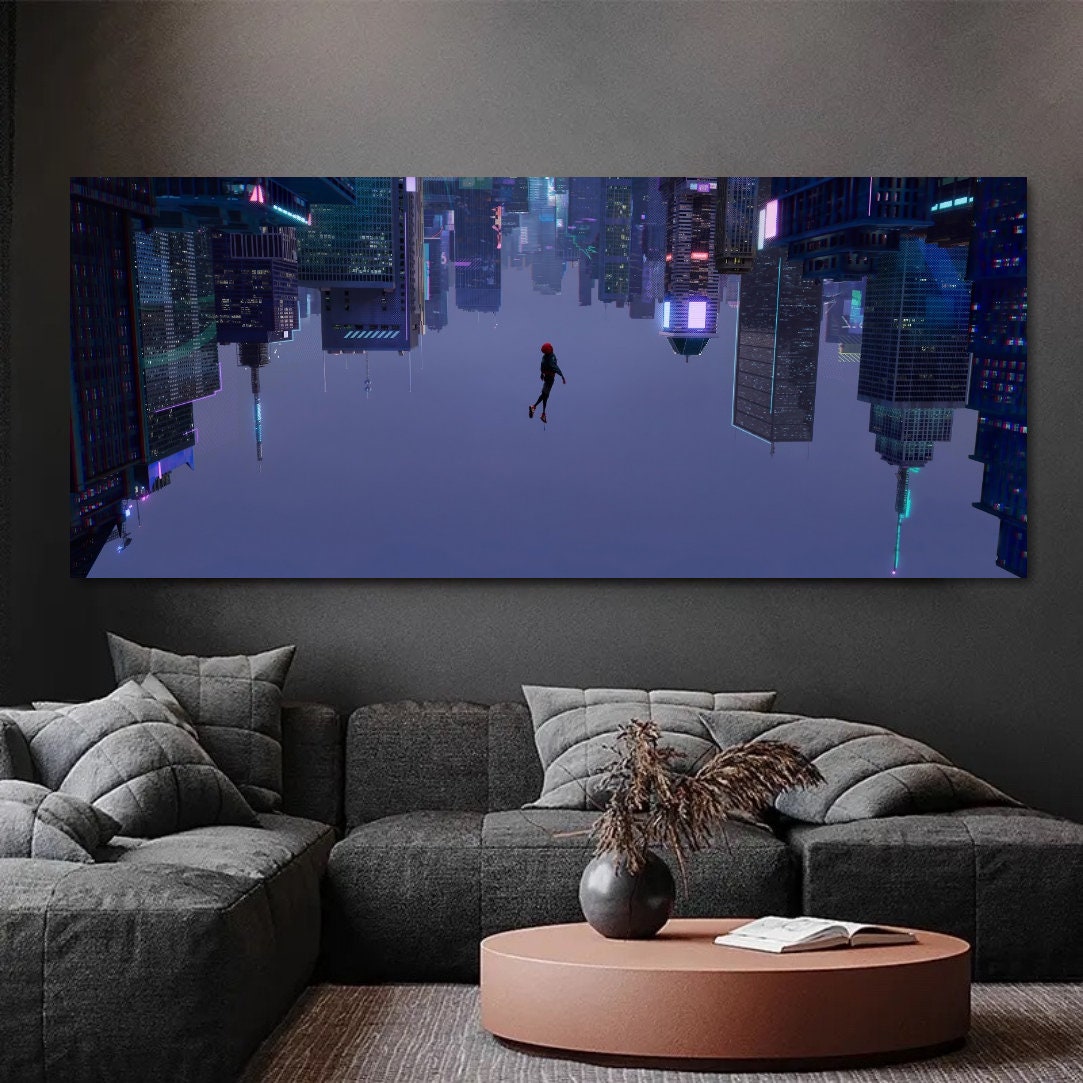 Spiderman Canvas Spiderman Painting Spiderman Decoration Marvel ...